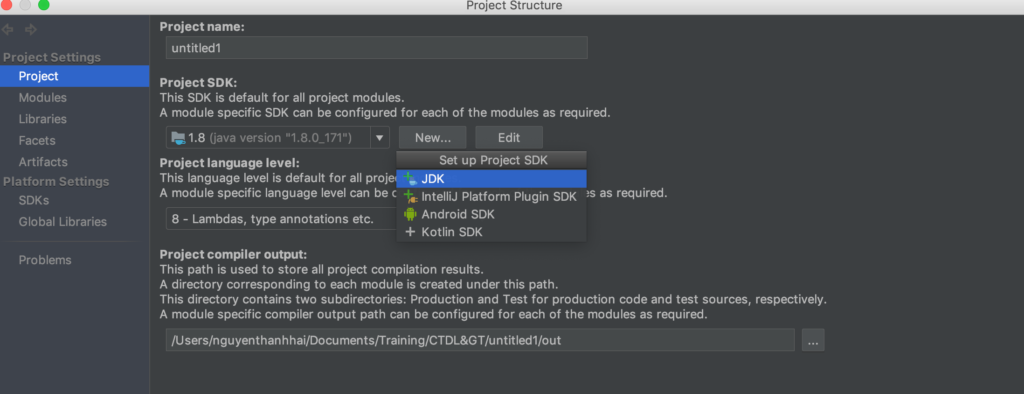 Cách tạo project command line trong IntelliJ - Deft Blog