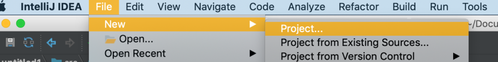 Cách tạo project command line trong IntelliJ - Deft Blog