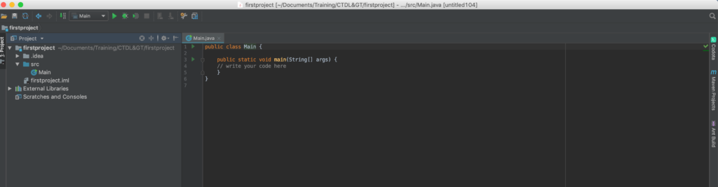 Cách tạo project command line trong IntelliJ - Deft Blog