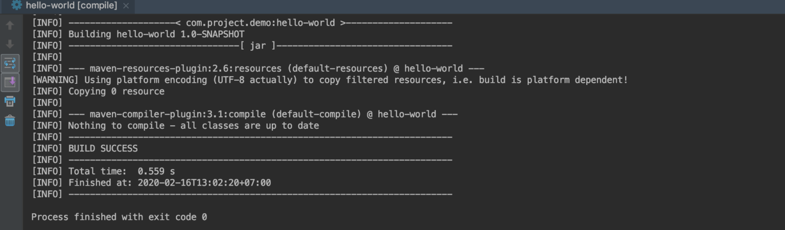 Tạo Project Maven trong intellij - Deft Blog
