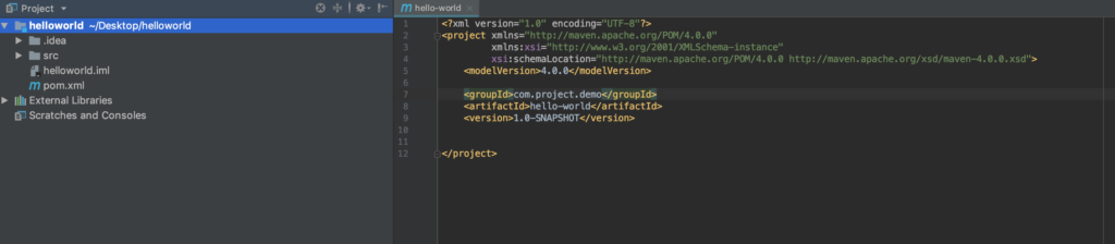 Tạo Project Maven trong intellij - Deft Blog
