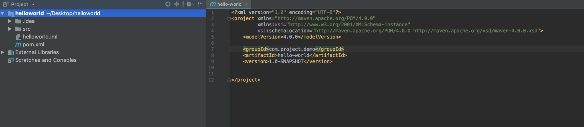 Tạo Project Maven trong intellij - Deft Blog