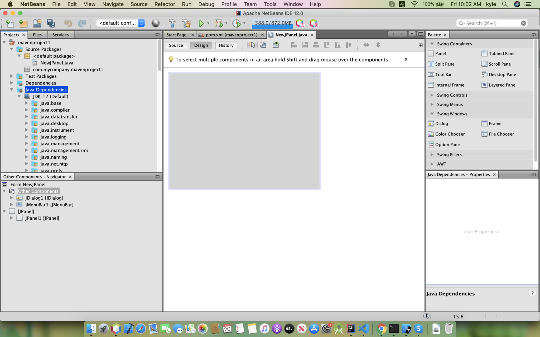 Cài đặt Netbeans và viết chương trình Java Swing đầu tiên - Deft Blog