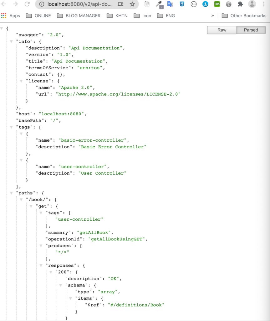Tạo Api Document Với Swagger 2 Trong Spring Boot Rest Api Deft Blog