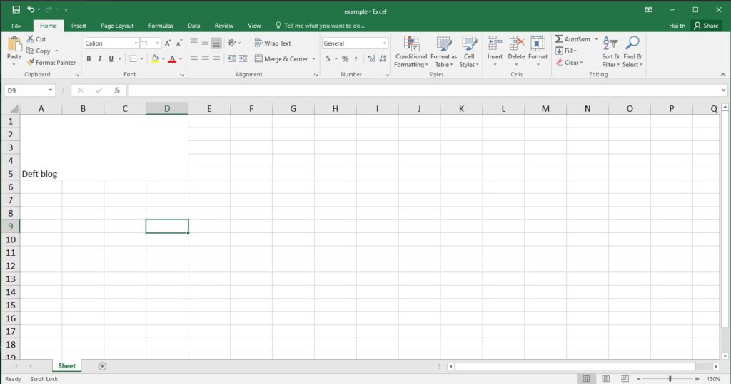 Cách hợp nhất các ô với nhau trong excel sử dụng Apache POI - Deft Blog