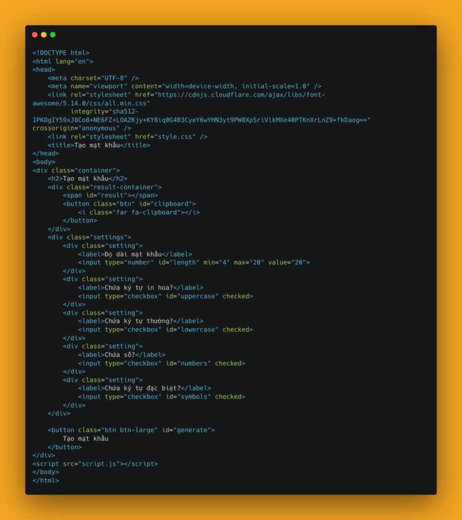 Bài 4 – Series 50 bài Html, Css, Javascript đơn giản - Deft Blog