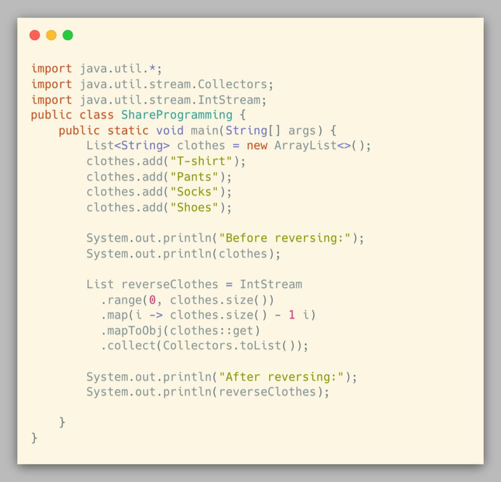 7 cách để đảo ngược một List trong Java - Deft Blog